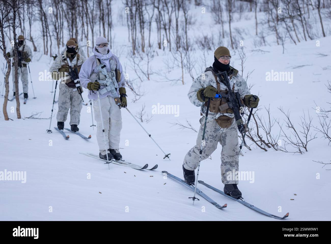 U.S. Marines with 2d Reconnaissance Battalion, 2d Marine Division and ...
