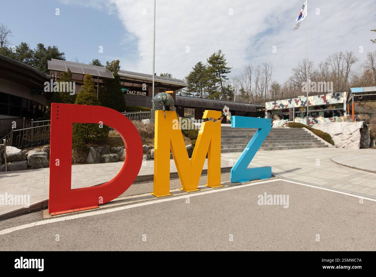 DMZ, Seoul, South Korea - 24-03-2024: DMZ tour with guide, visiting ...