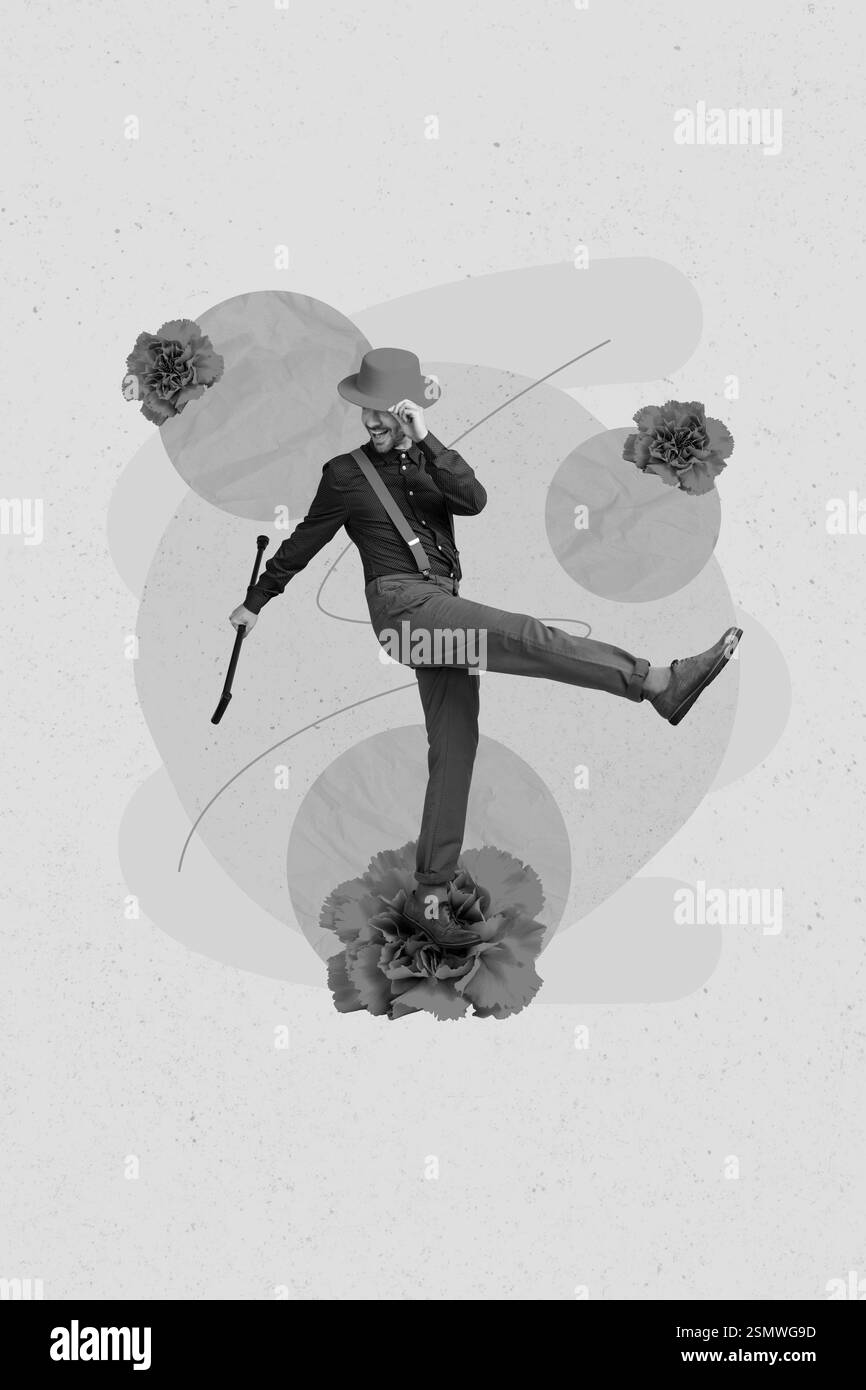 Retro photo of dancer Black and White Stock Photos & Images - Alamy