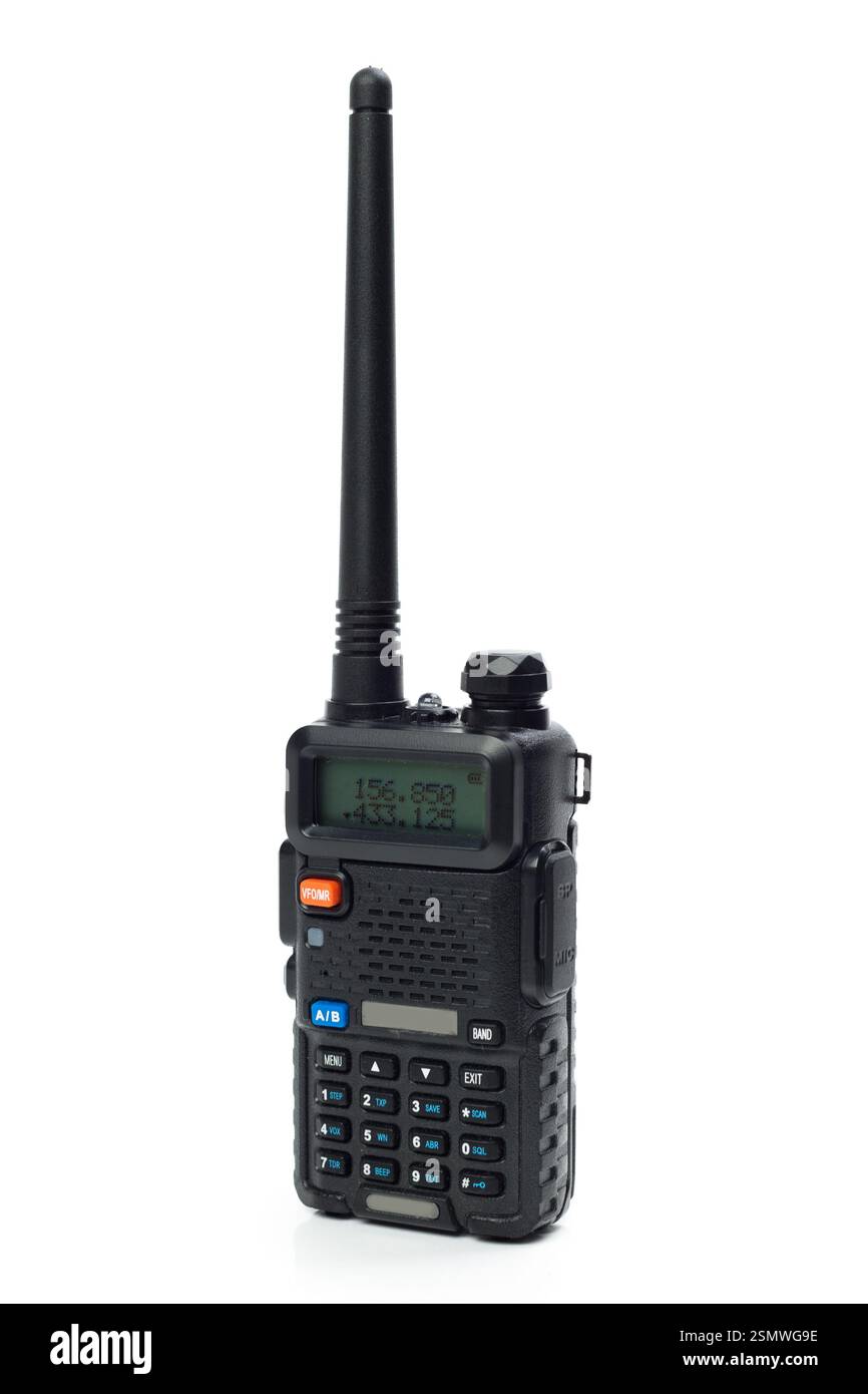 Handheld communication device with antenna designed for clear radio ...