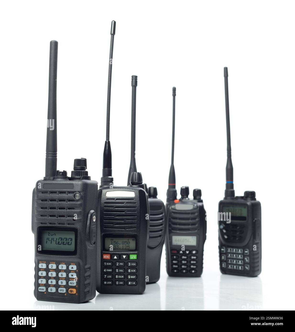 Communication devices used in emergency response operations during a ...
