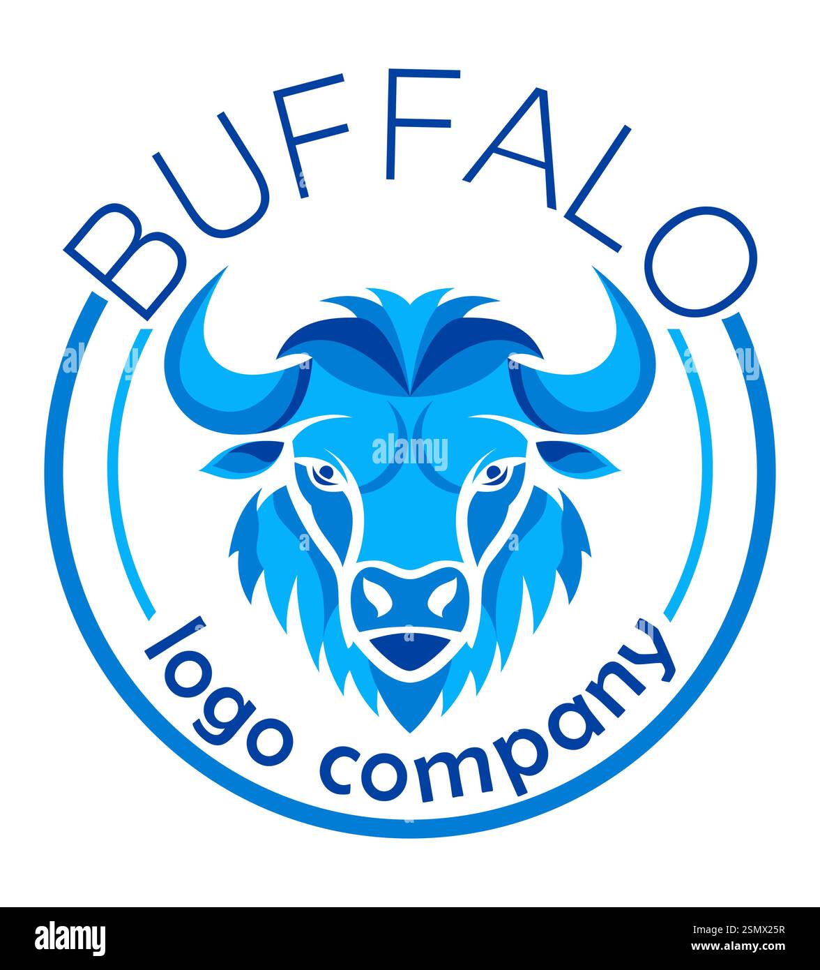 buffalo logo creative and original for your business or company ...