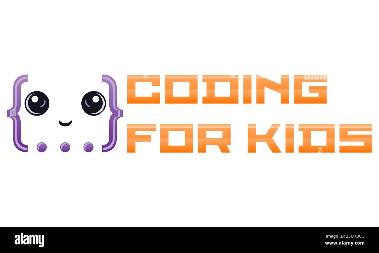 coding kids programming training logo for your business or company ...