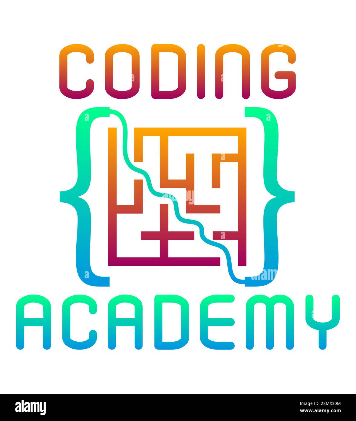 coding kids programming training logo for your business or company ...