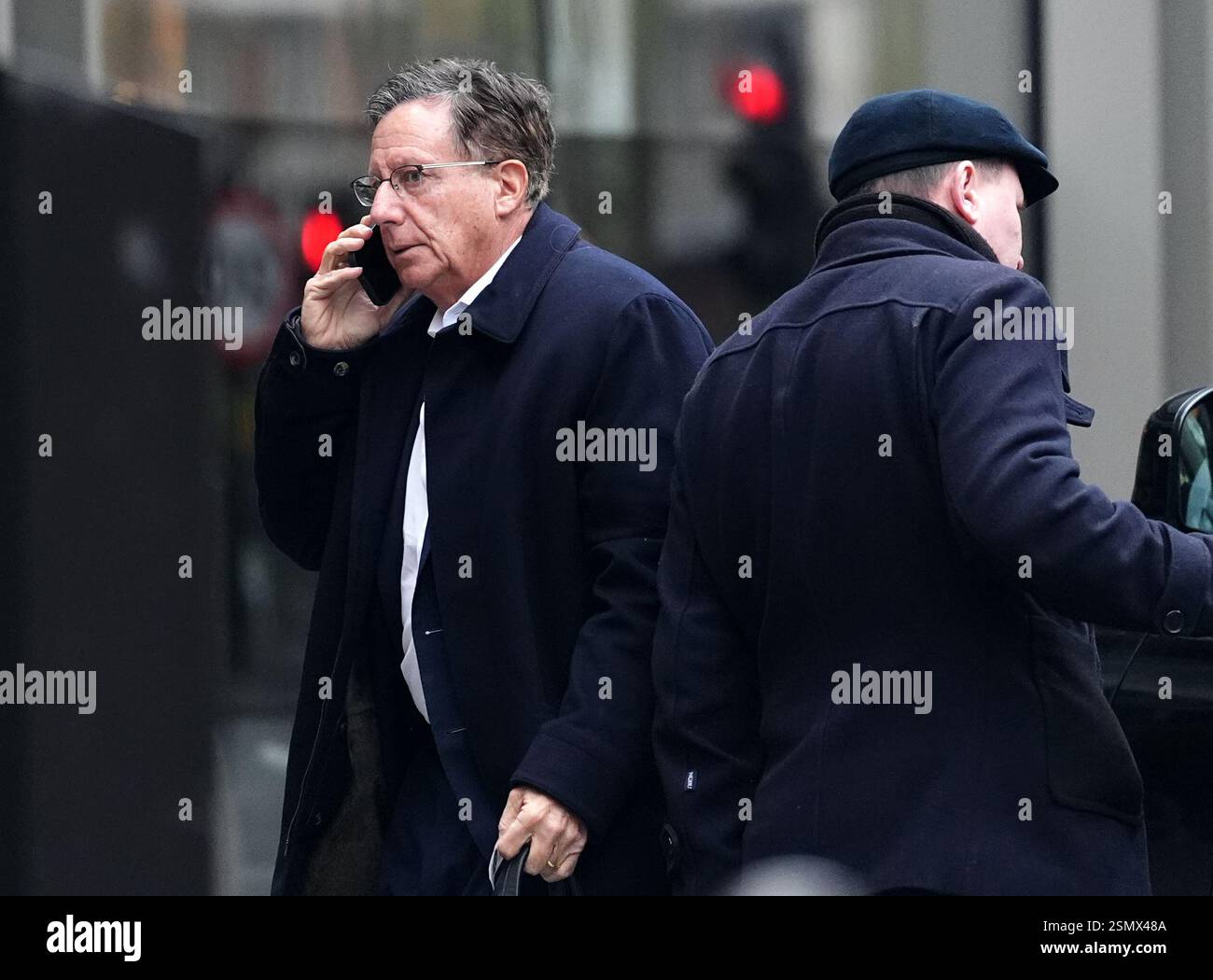 Liverpool chairman Tom Werner arriving ahead of a Premier League ...