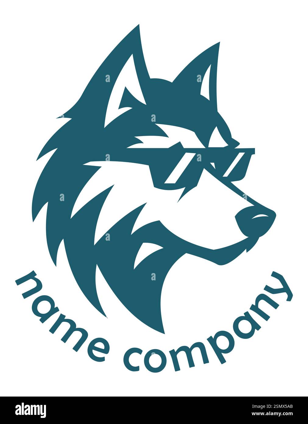 dog logo creative and original for your business or company logotype ...