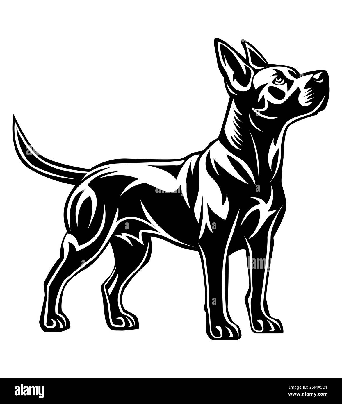 dog logo creative and original for your business or company logotype ...