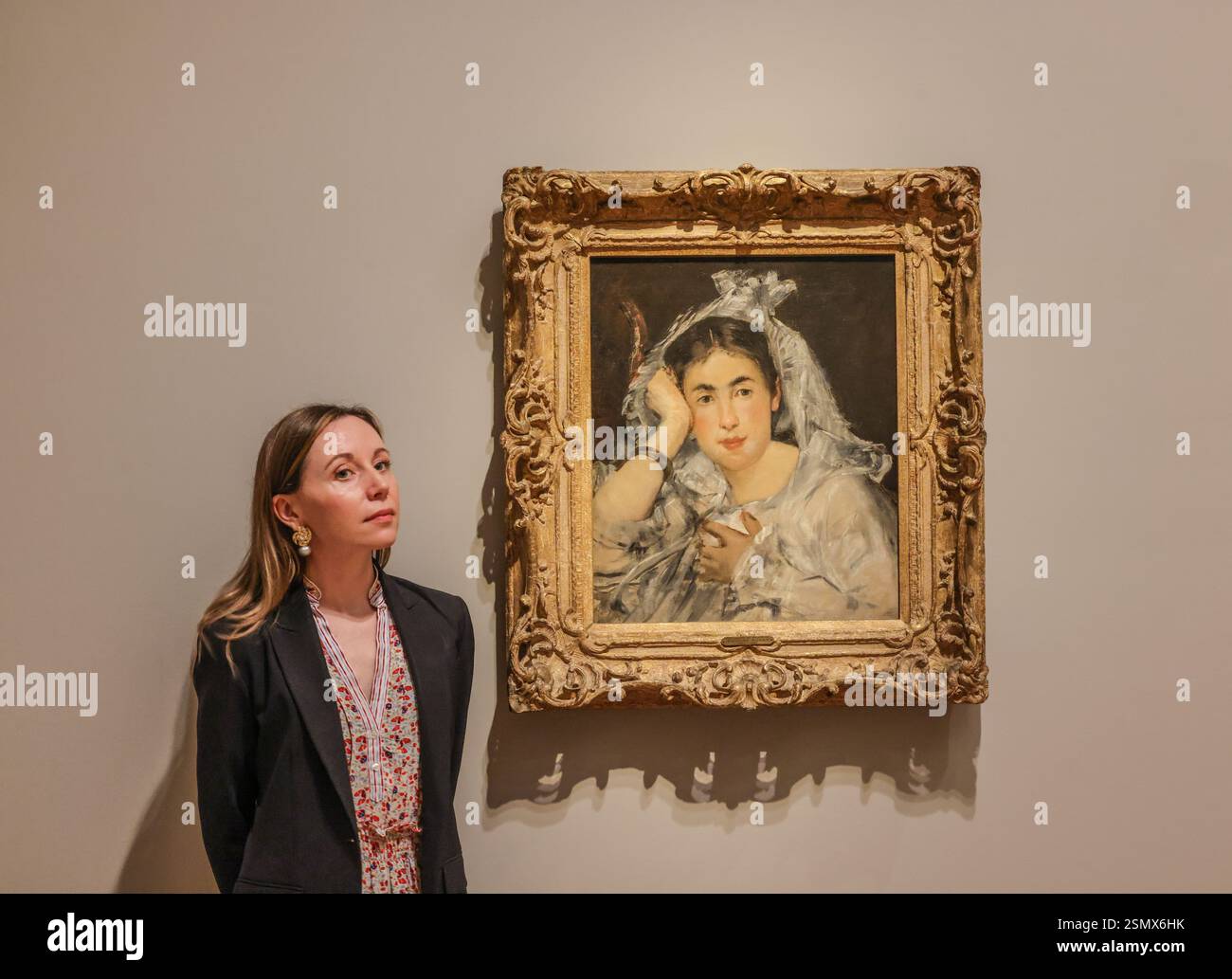 Courtauld Gallery, London 13 February 2025 Edouard Manet Portrait of ...