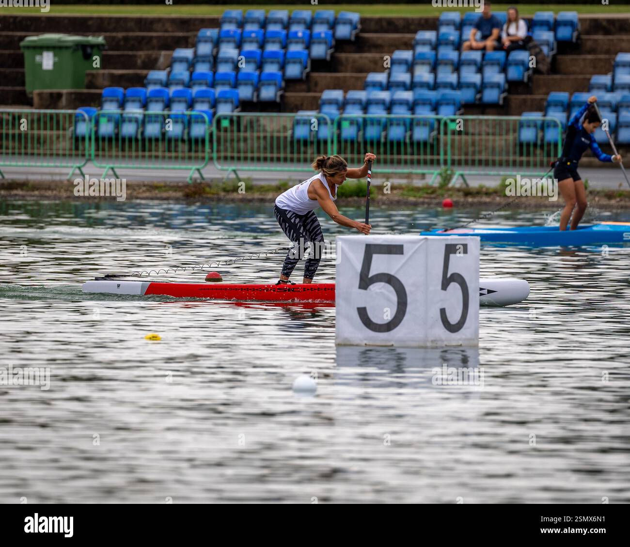 National water sports centre nottingham england uk hi-res stock ...