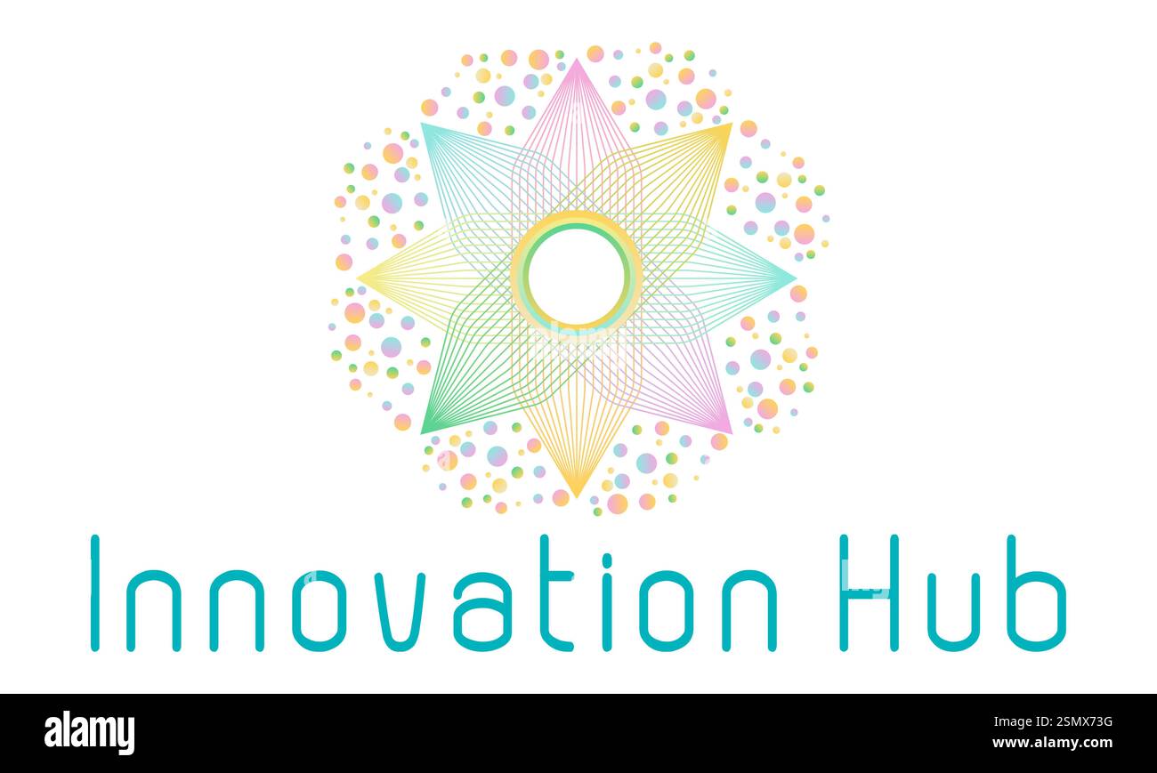 innovative hub logo creative and original for your business or company ...