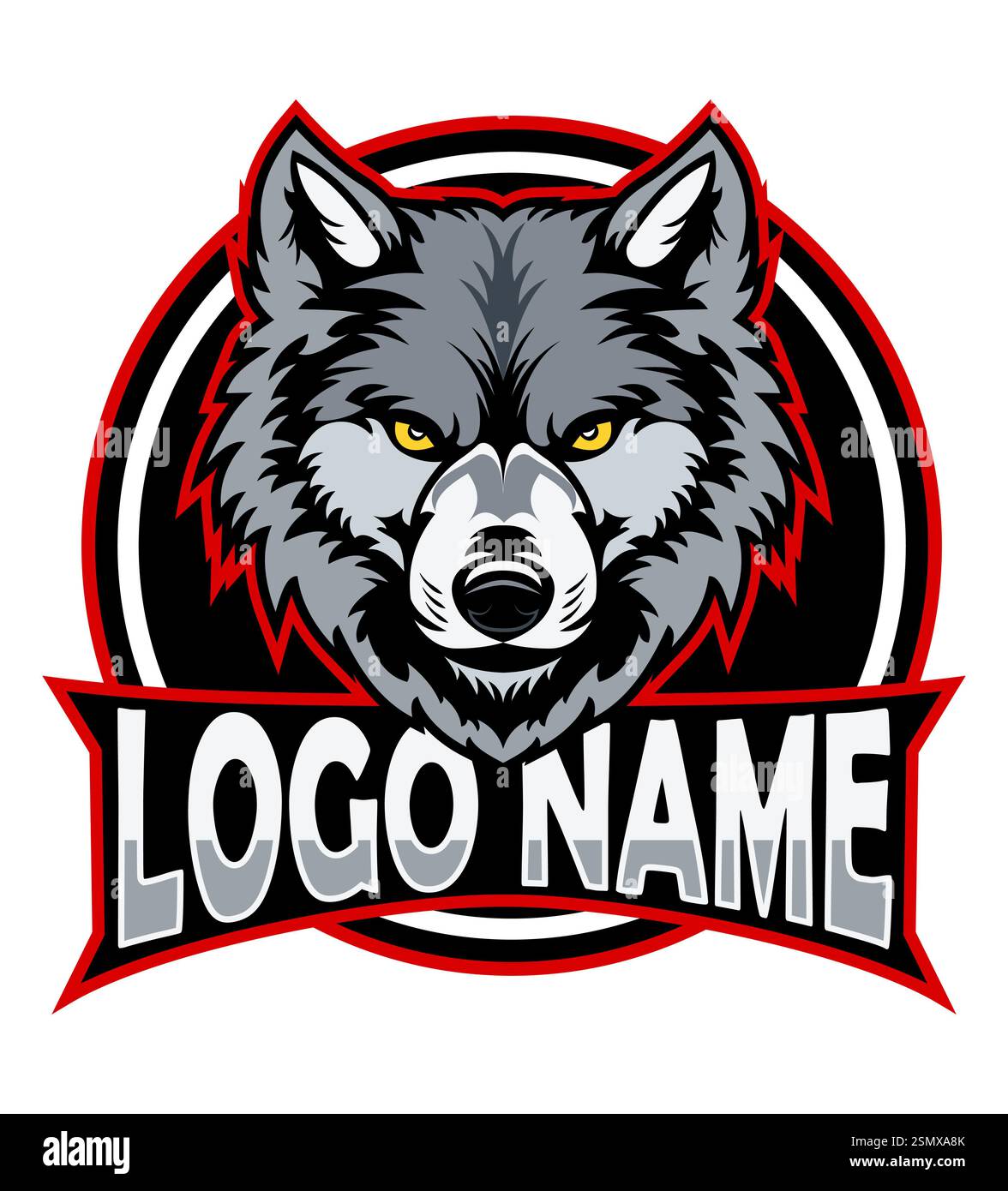 wolf logo creative and original for your business or company logotype ...