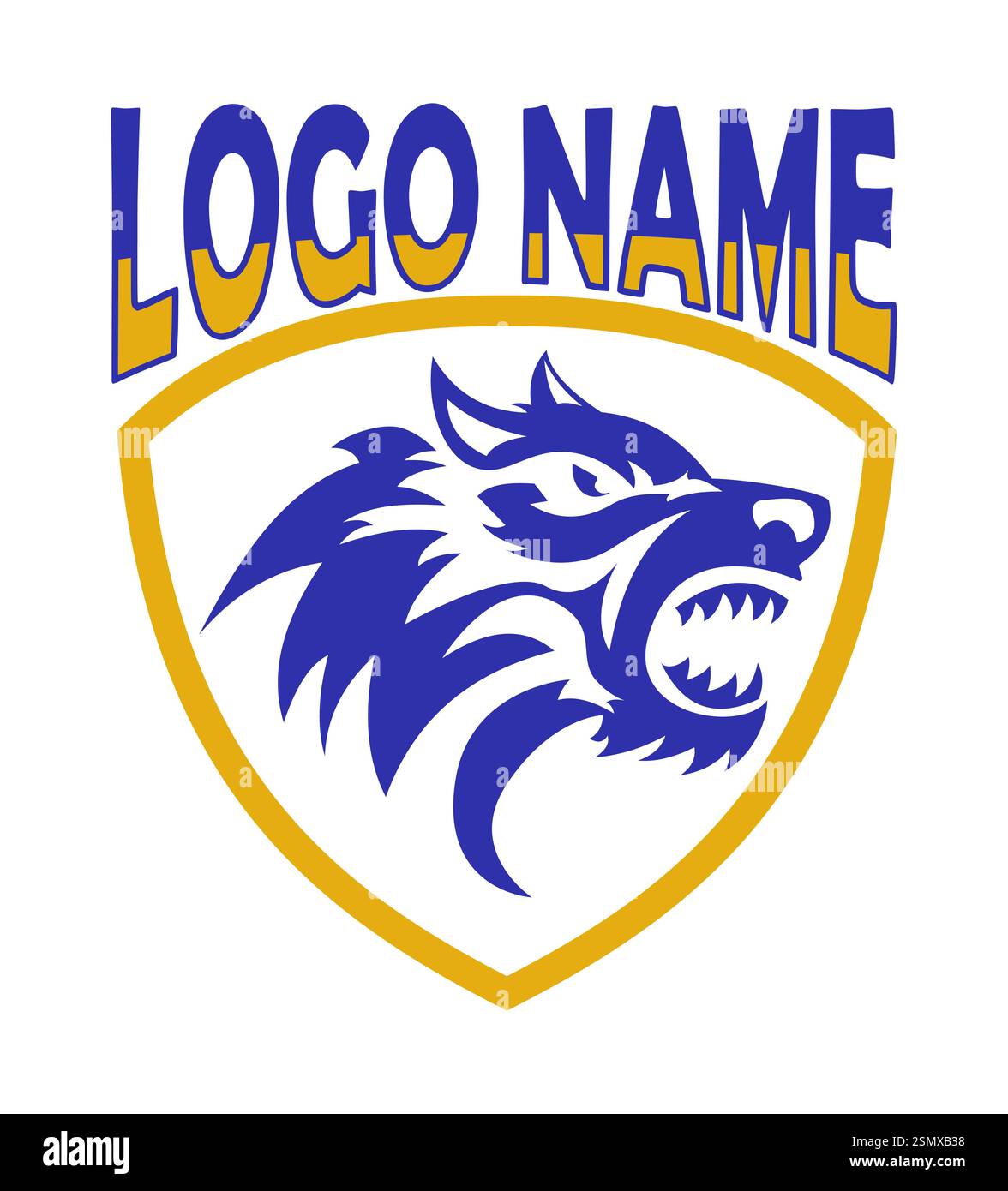 wolf logo creative and original for your business or company logotype ...