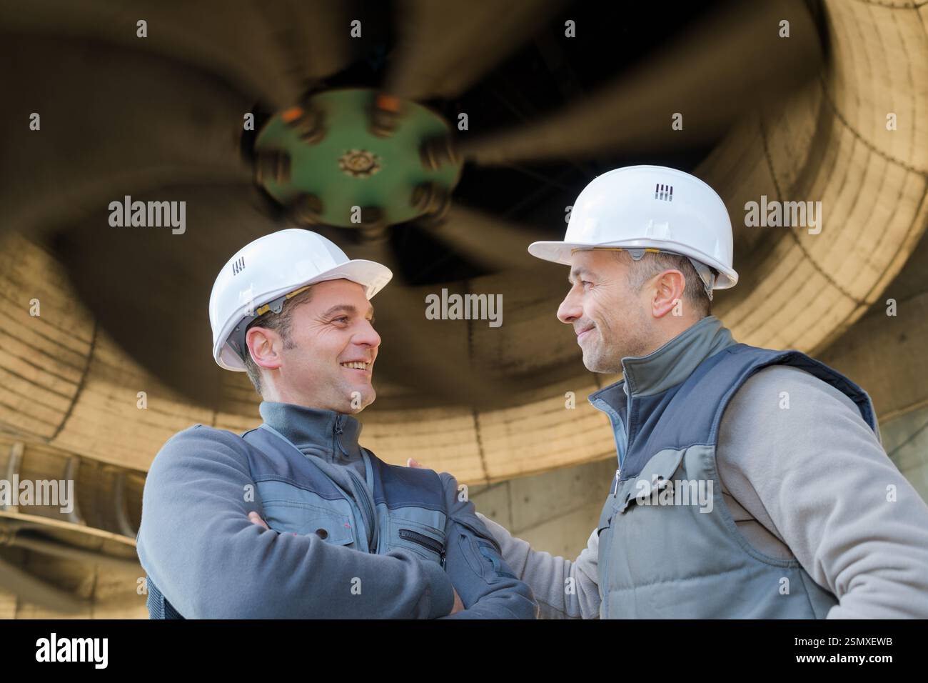 Two industrial cooling fans hi-res stock photography and images - Alamy