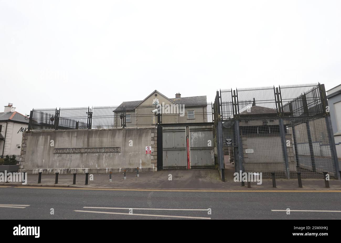 A general view of Strabane Magistrates' Court, where a 31-year-old man ...