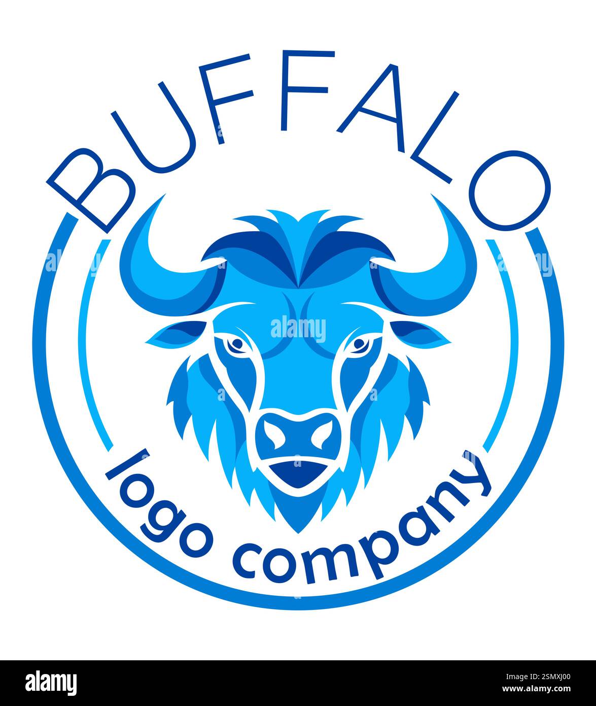 buffalo logo creative and original for your business or company ...