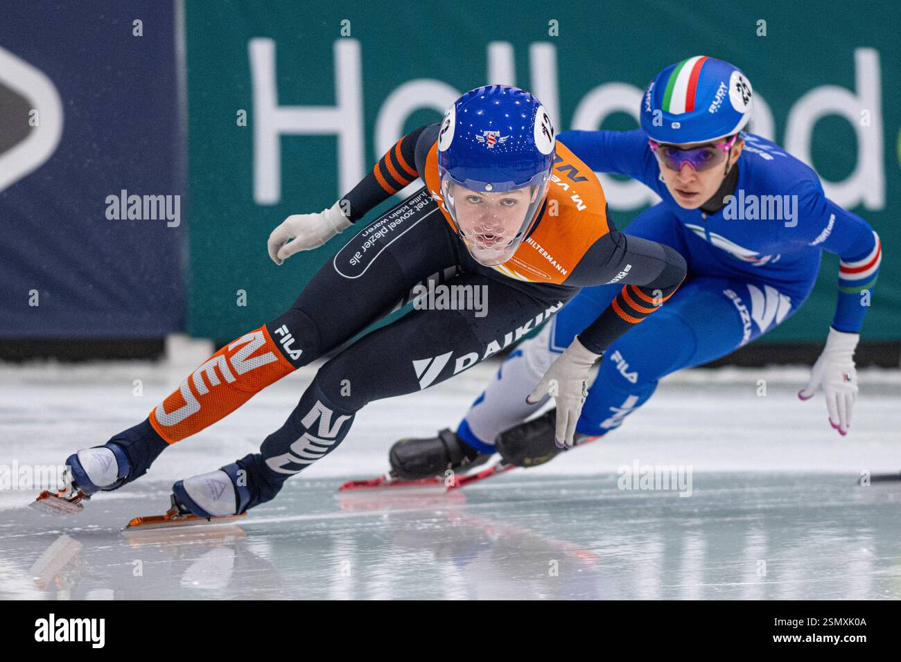 VELZEBOER Michelle NED during the ISU Short Track World Tour at Tilburg ...