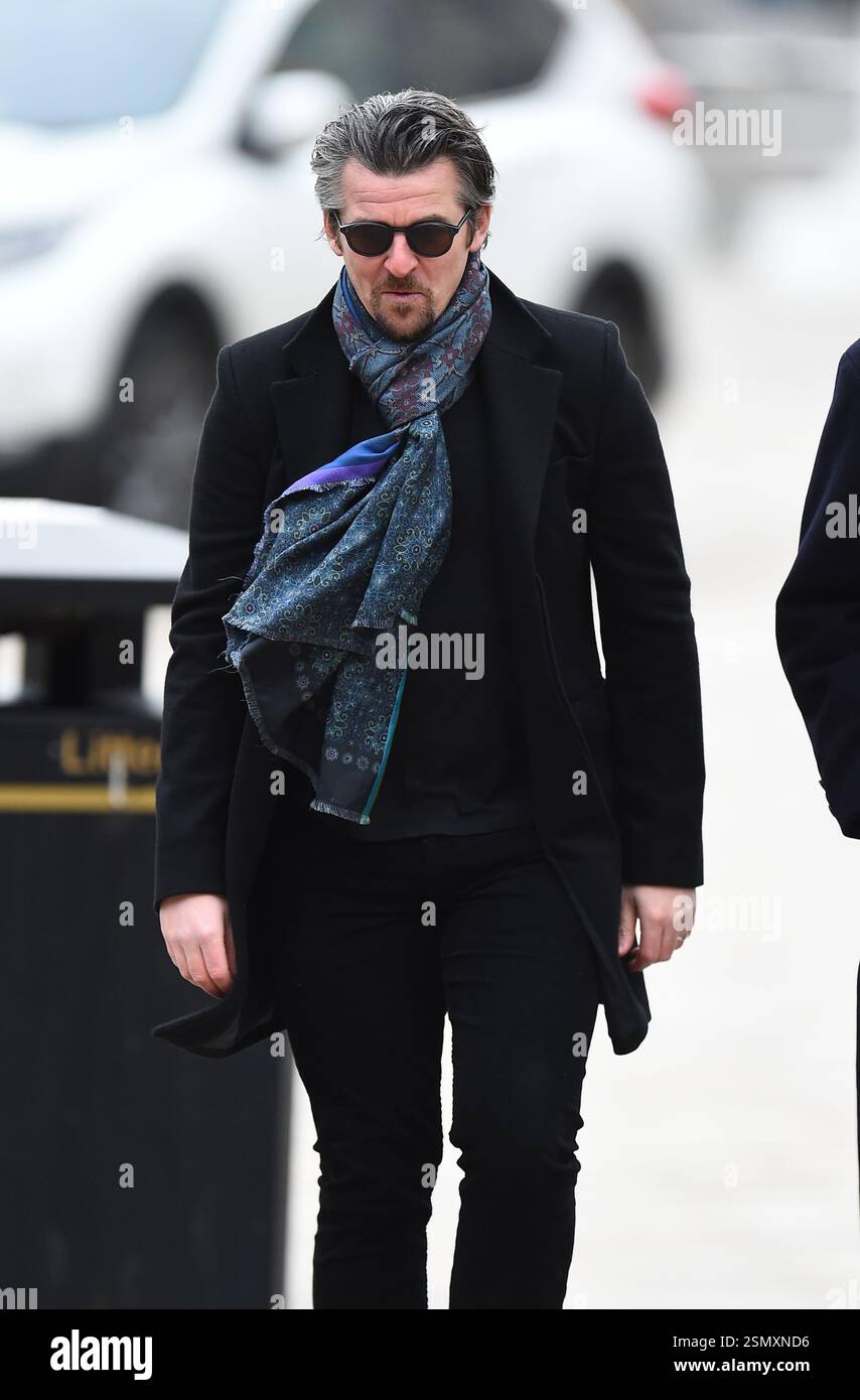 Joey Barton arrives at Liverpool Crown Court, where he is charged with ...