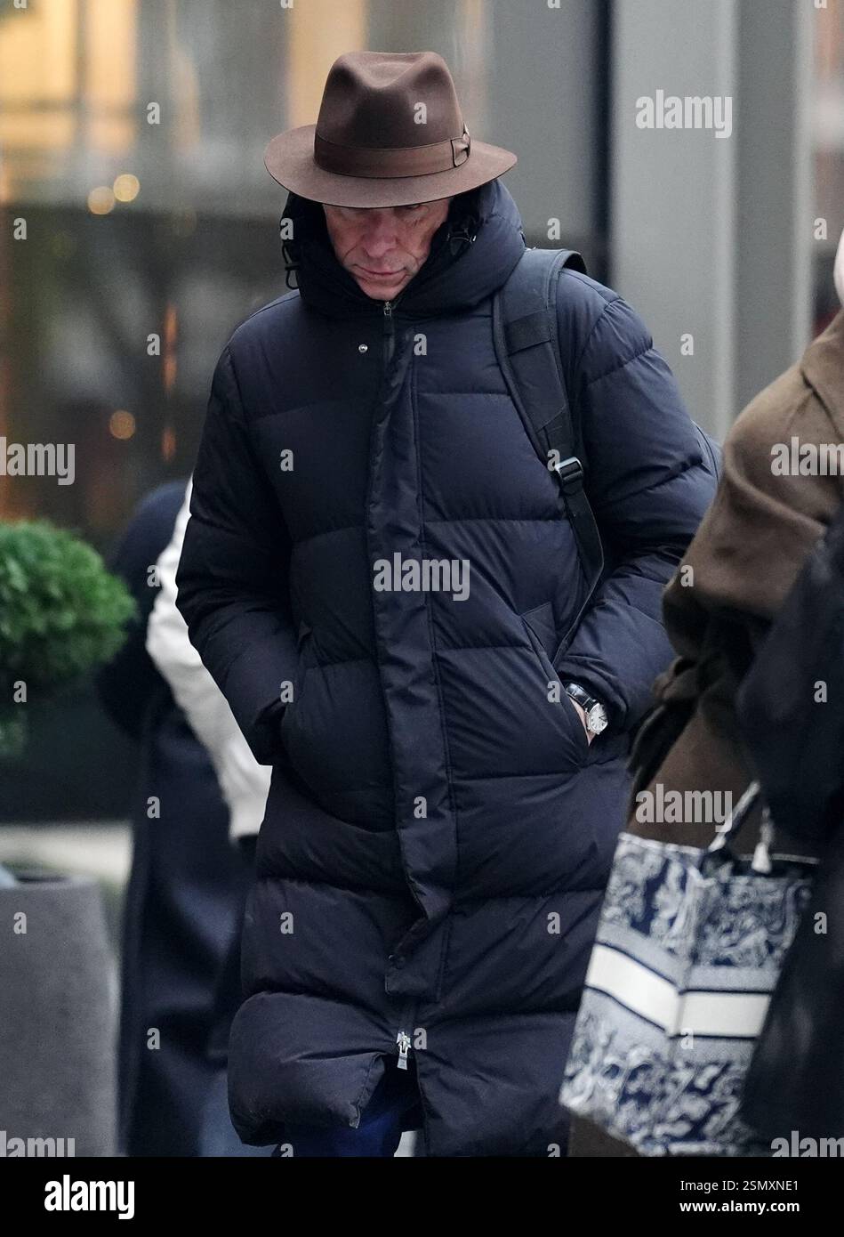 Arsenal Executive Vice-Chair, Tim Lewis arriving ahead of a Premier ...