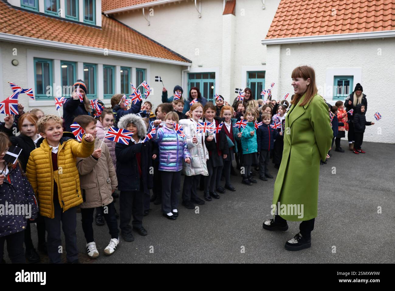 NANSLEDAN, ENGLAND, UK - 10 February 2025 - British Prime Minister Keir ...
