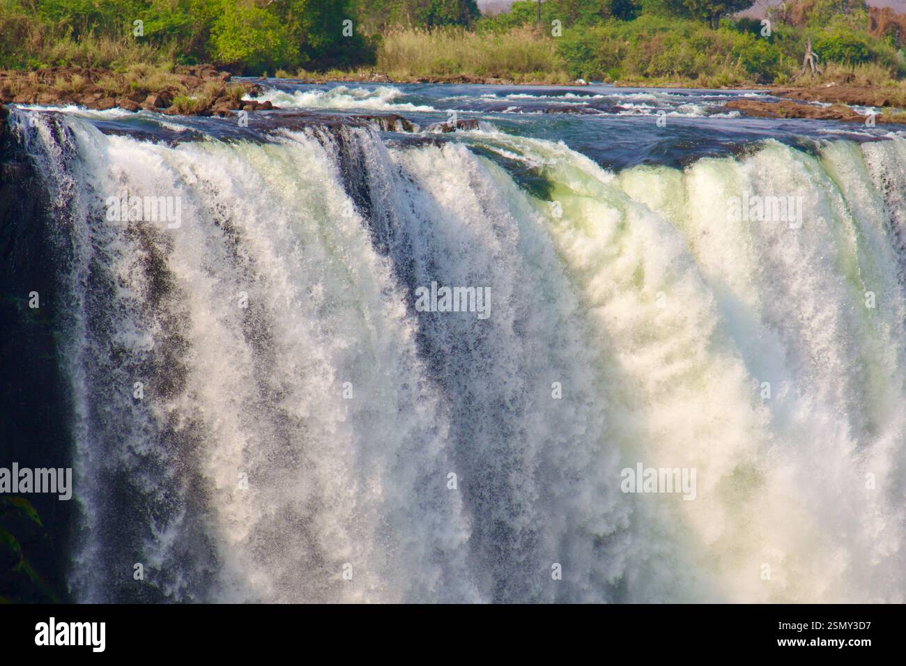 raging waters of Victoria Falls, Zimbabwe Stock Photo - Alamy