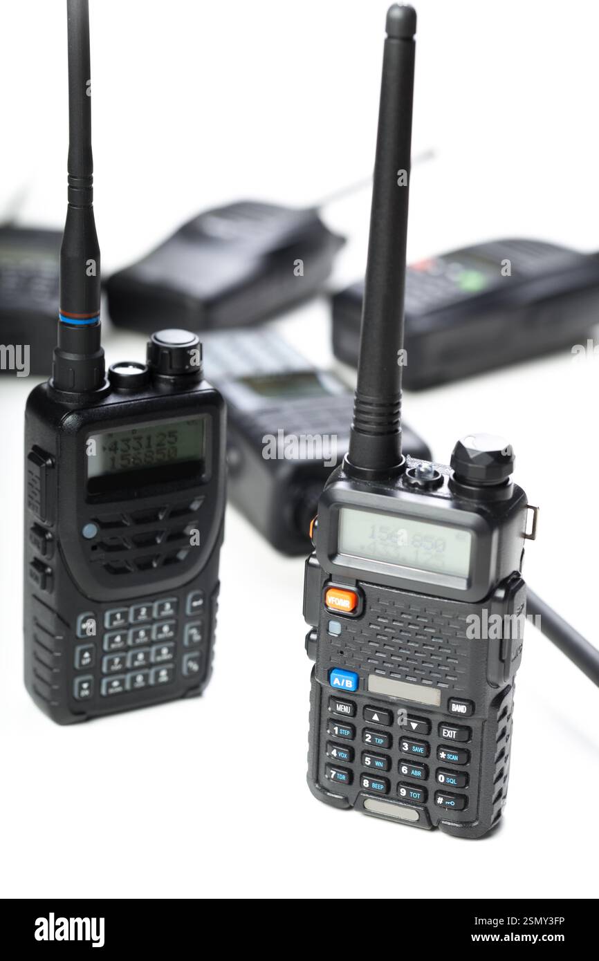 Communication devices used in emergency response operations during a ...