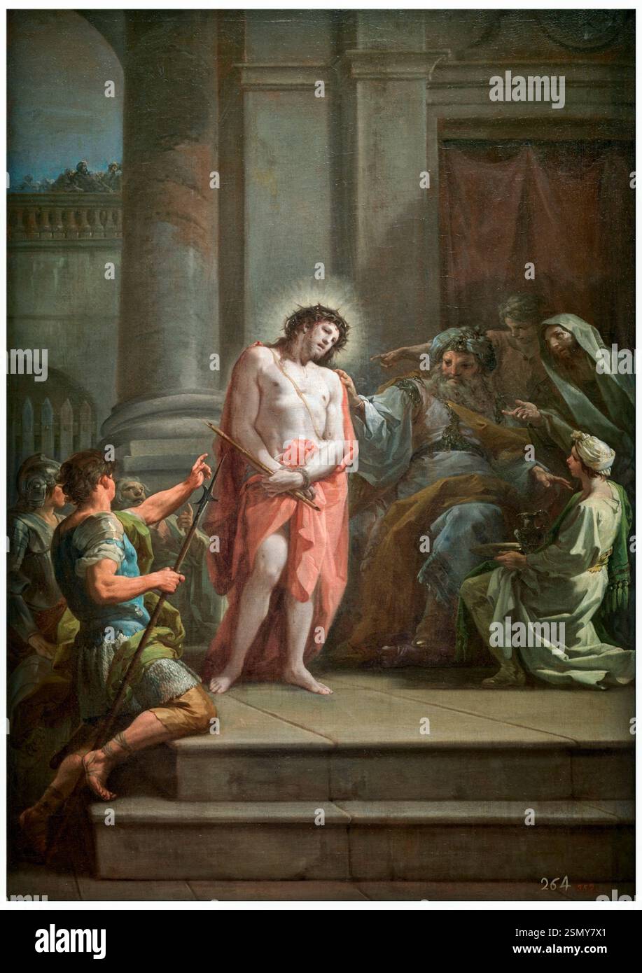 Christ before Pilate by Corrado Giaquinto Stock Photo - Alamy