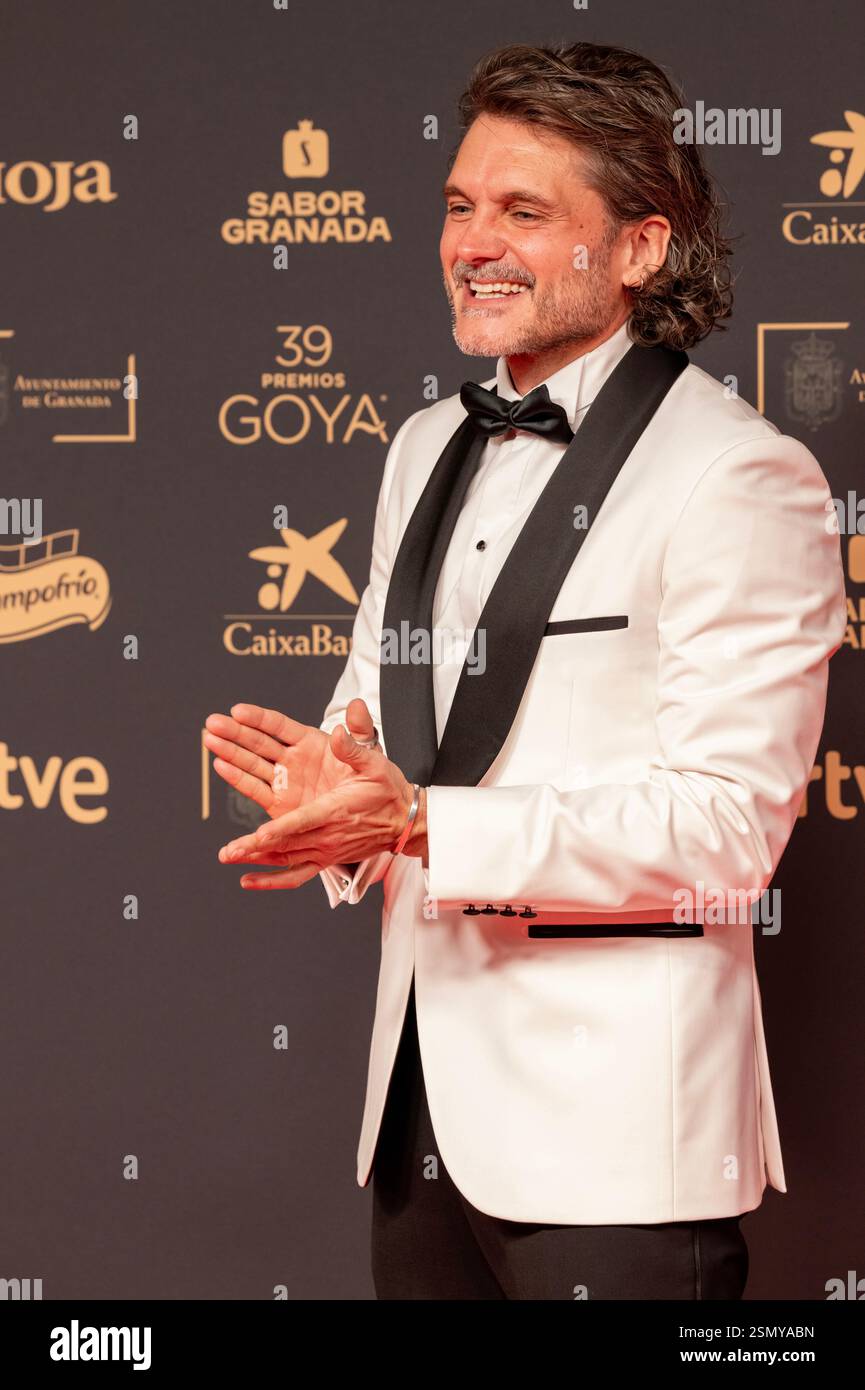 Ganada, Spain February 08, 2025, actor Salva Reina attends the 39th ...