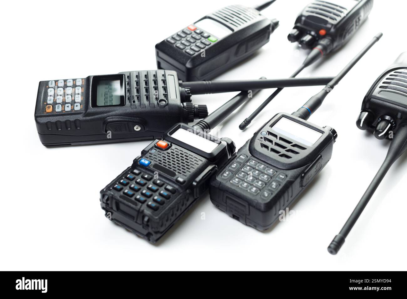 Communication devices used in emergency response operations during a ...