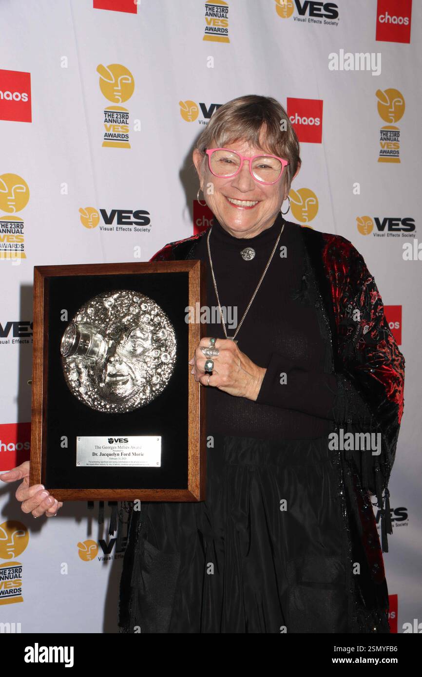 Dr. Jacquelyn Ford Morie 02/11/2025 The 23rd Annual VES Awards Press ...