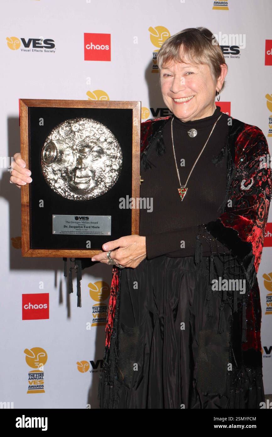 Dr. Jacquelyn Ford Morie 02/11/2025 The 23rd Annual VES Awards Press ...