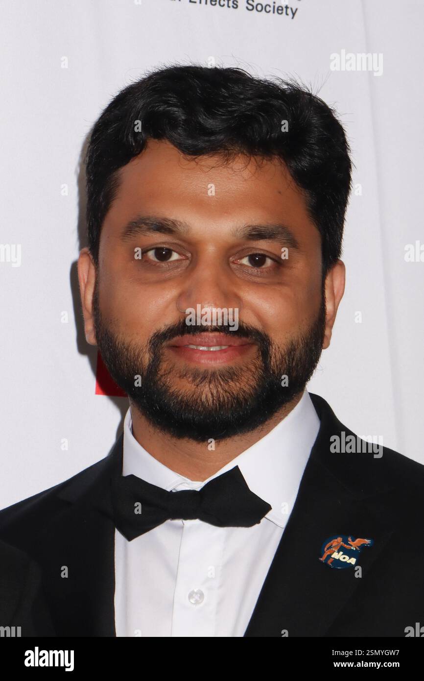Kaustubh A. Patil 02/11/2025 The 23rd Annual VES Awards Arrival held at The Beverly Hilton in ...
