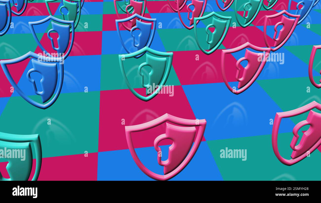 Shield Cyber Security Computer System Protection Multiply Symbol