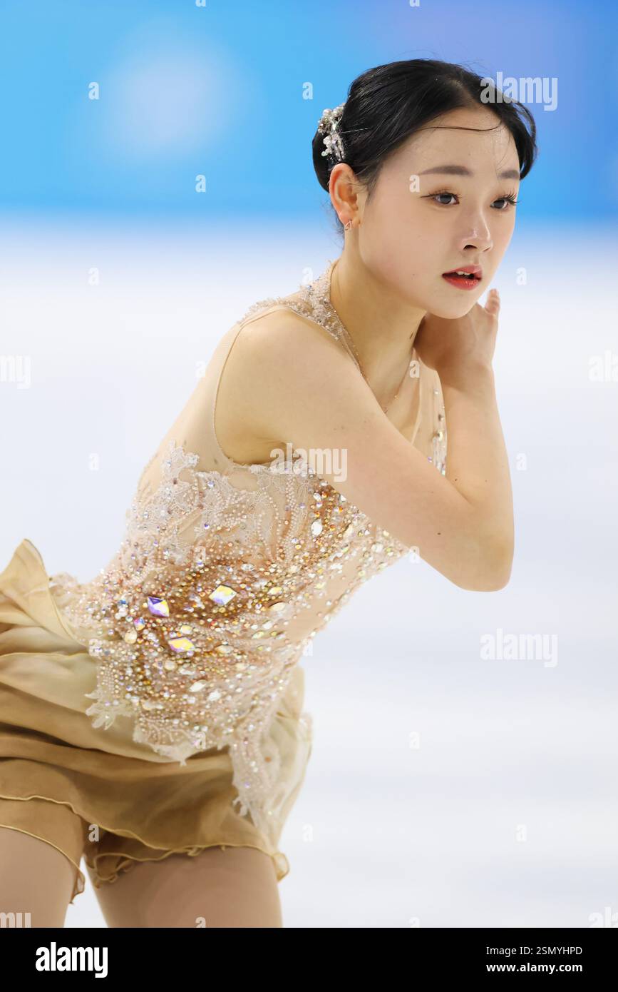 Harbin, China. 13th Feb, 2025. Kim Chaeyeon (KOR) Figure Skating ...