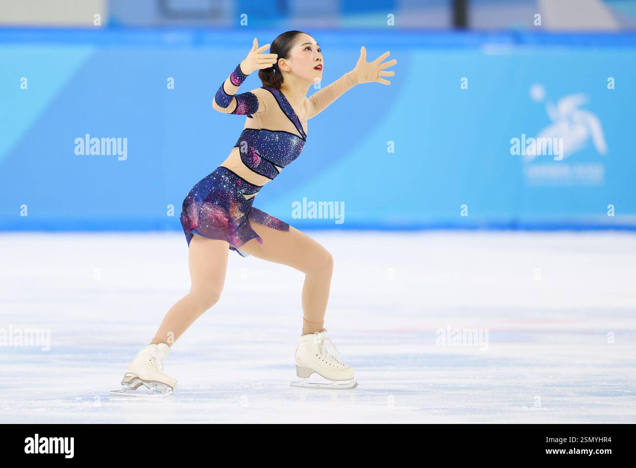 Harbin, China. 13th Feb, 2025. Hana Yoshida (JPN) Figure Skating ...