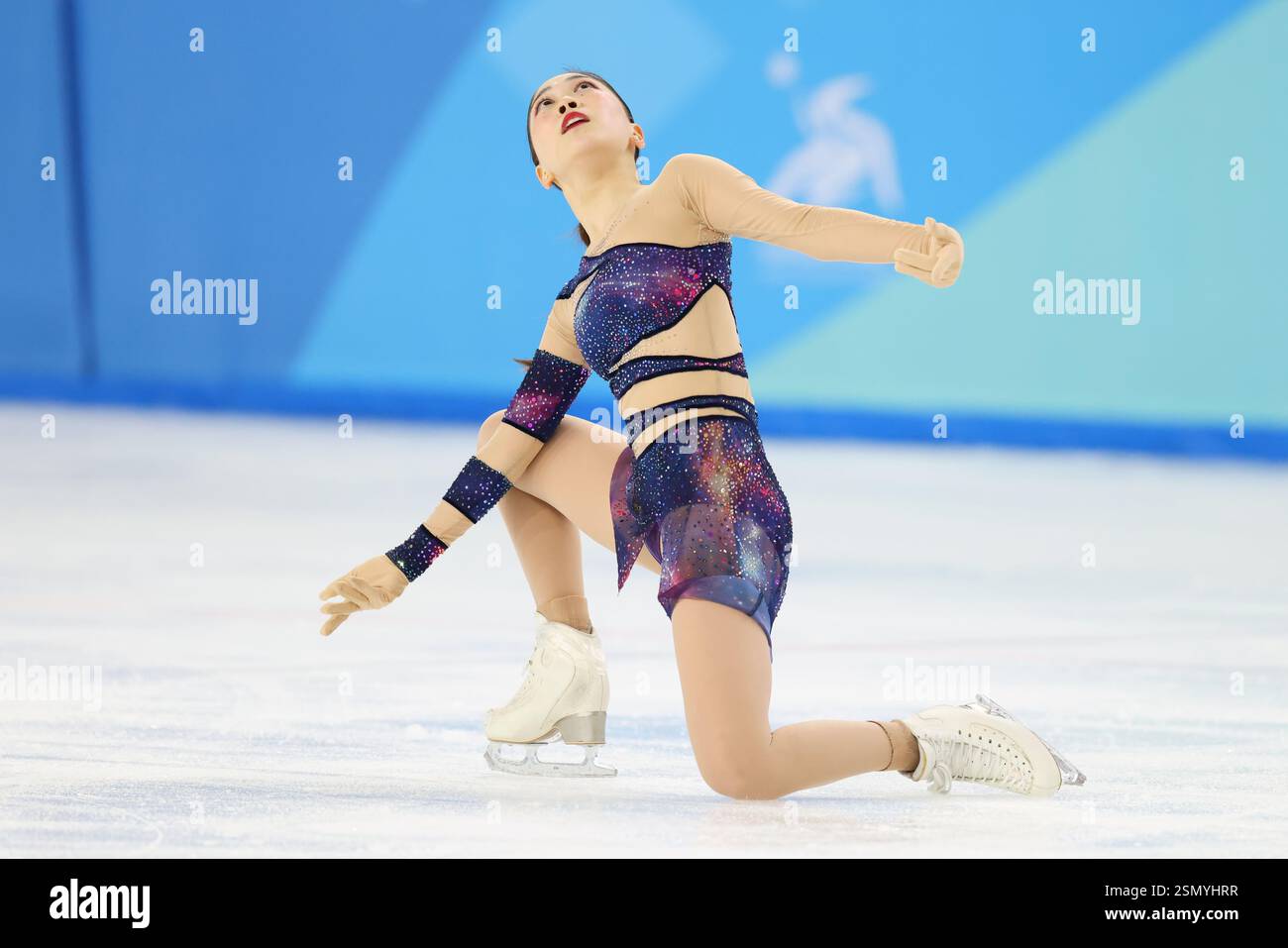 Harbin, China. 13th Feb, 2025. Hana Yoshida (JPN) Figure Skating ...