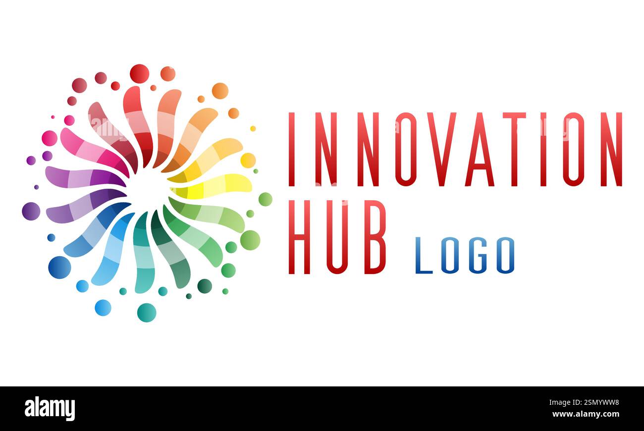 innovative hub logo creative and original for your business or company ...