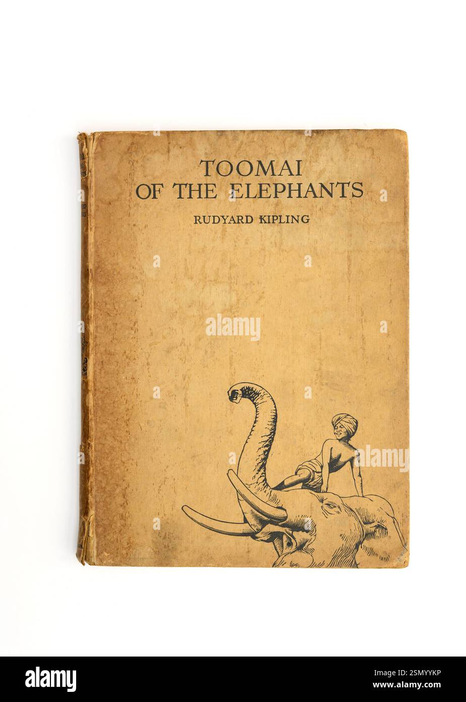 Book cover of Rudyard Kipling's story Toomai of the Elephants Stock ...