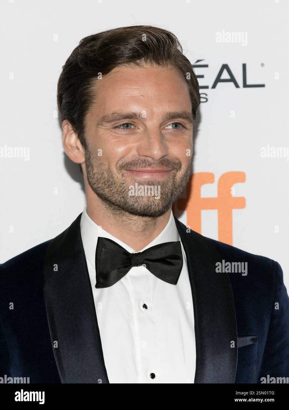 Sebastian Stan attends the premiere of 'I, Tonya' during the 42nd ...