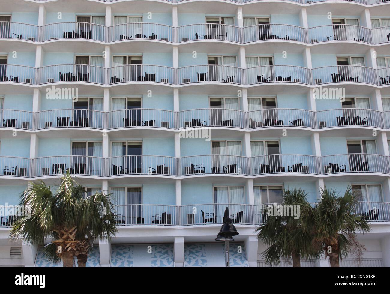 Building Detail Near Waterfront Clearwater Beach Florida Stock Photo ...