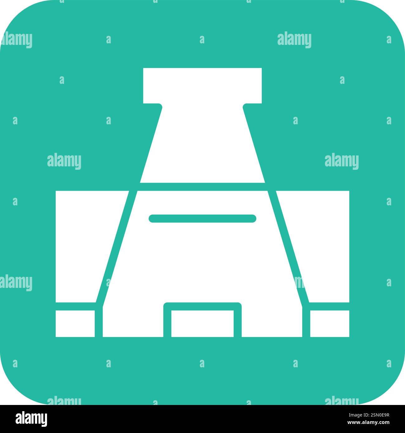 Paperclip icon paperclip symbol flat Cut Out Stock Images & Pictures ...