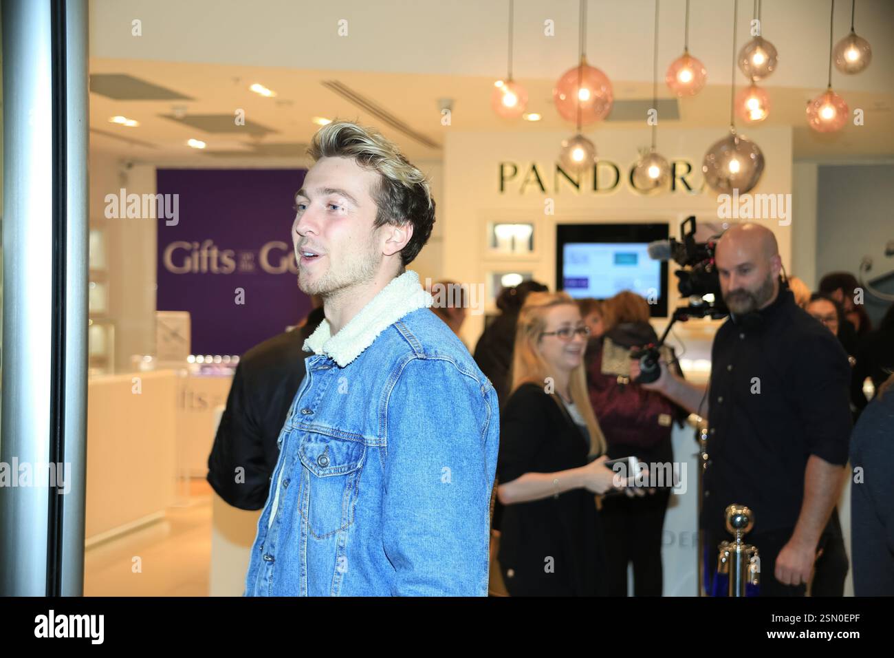 Sam Thompson attended PANDORA’s Disney collection launch at the ...