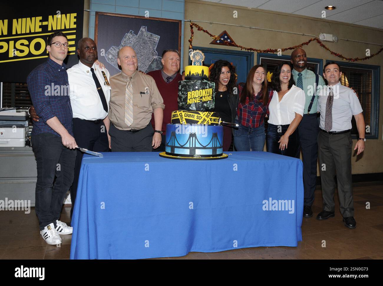 Fox's 'Brooklyn Nine-Nine' 99th Episode celebration at the CBS Studio ...