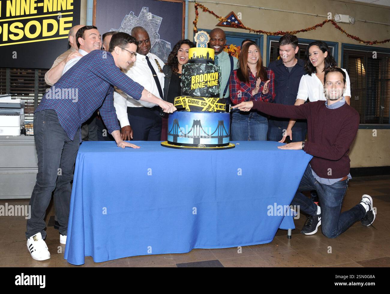 Fox's 'Brooklyn Nine-Nine' 99th Episode celebration at the CBS Studio ...