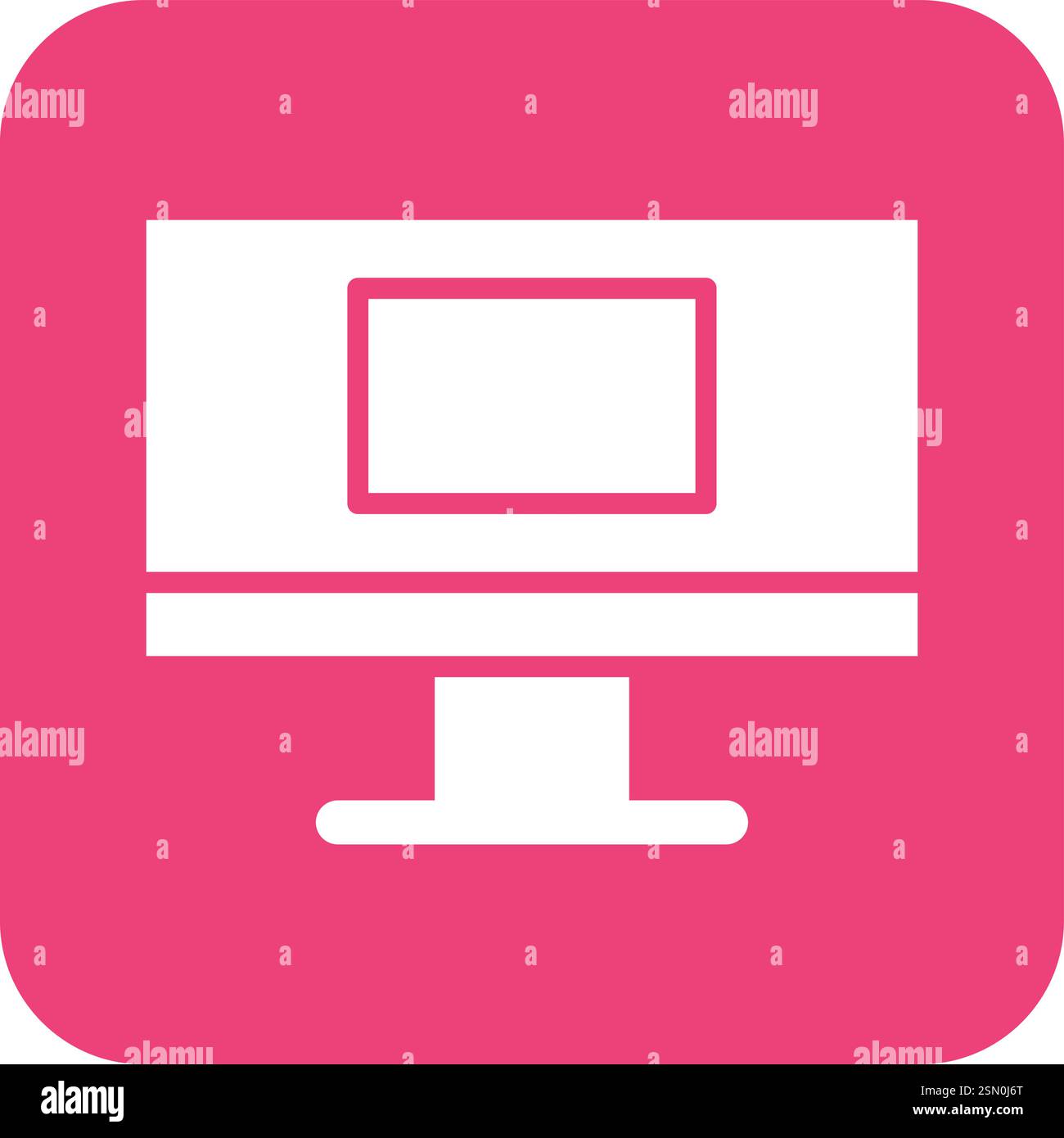 Broadcast Vector Icon Design Illustration Stock Vector Image & Art - Alamy