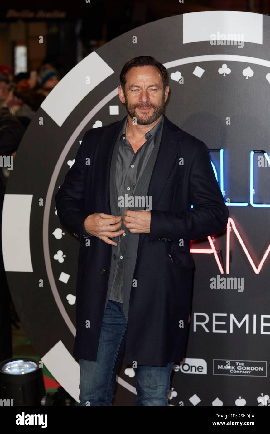 Actor Jason Isaacs attend the UK premiere of 'Molly's Game' on ...
