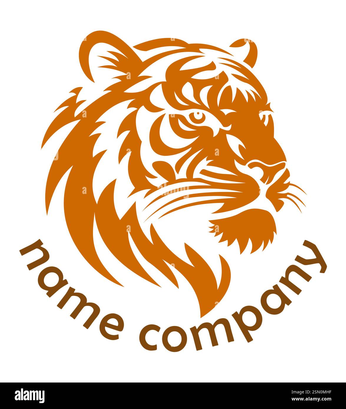 tiger logo creative and original for your business or company logotype ...