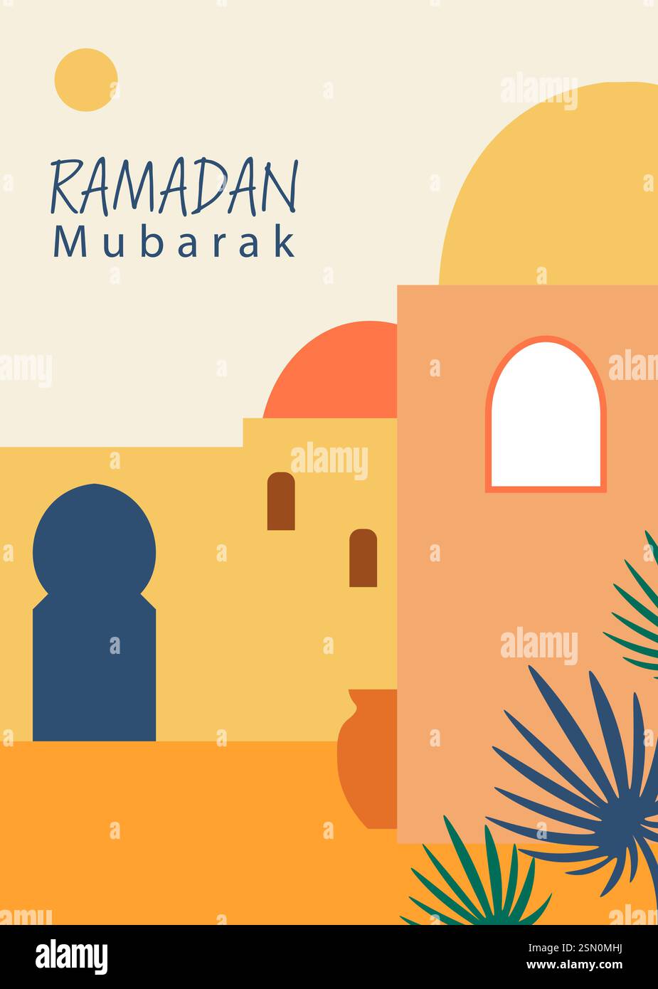 Ramadan Kareem Abstract Artwork vector Stock Vector Image & Art - Alamy