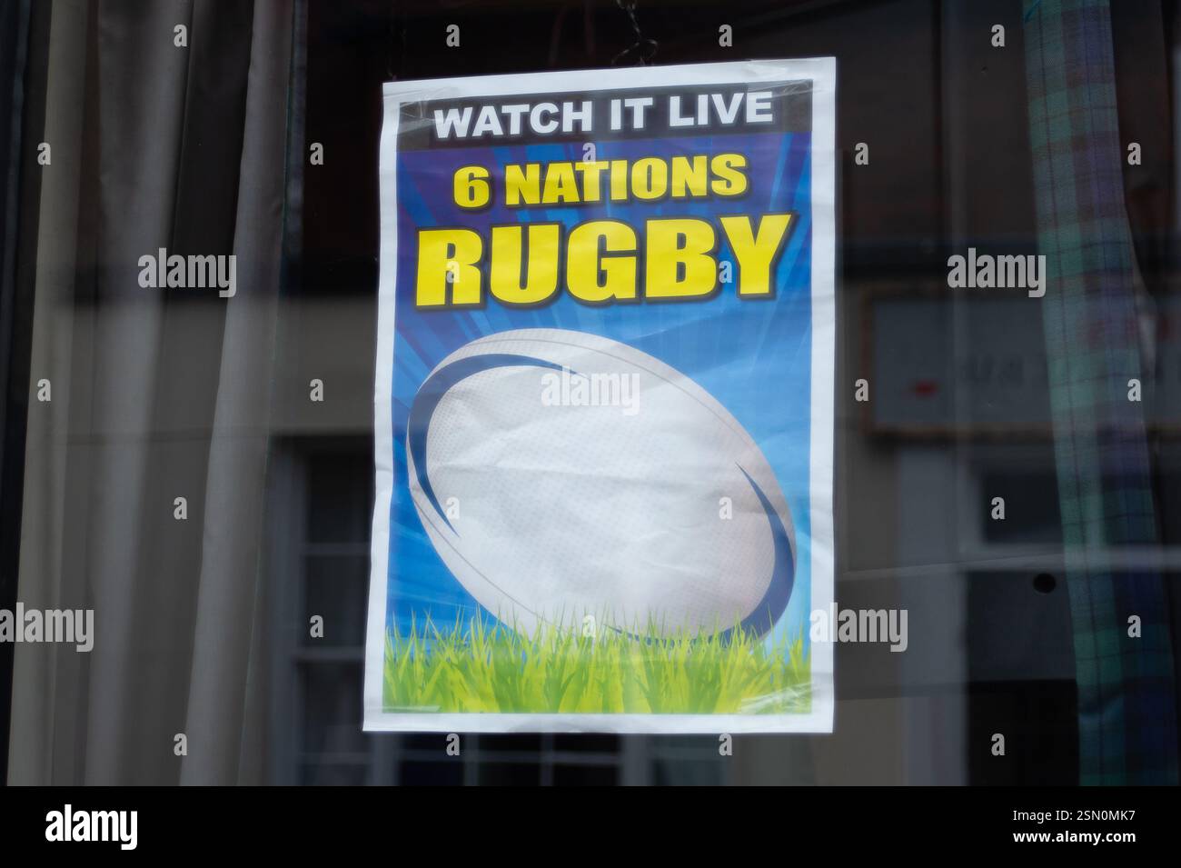 Windsor, Berkshire, UK. 12th February, 2025. The 6 Nations Rugby is ...