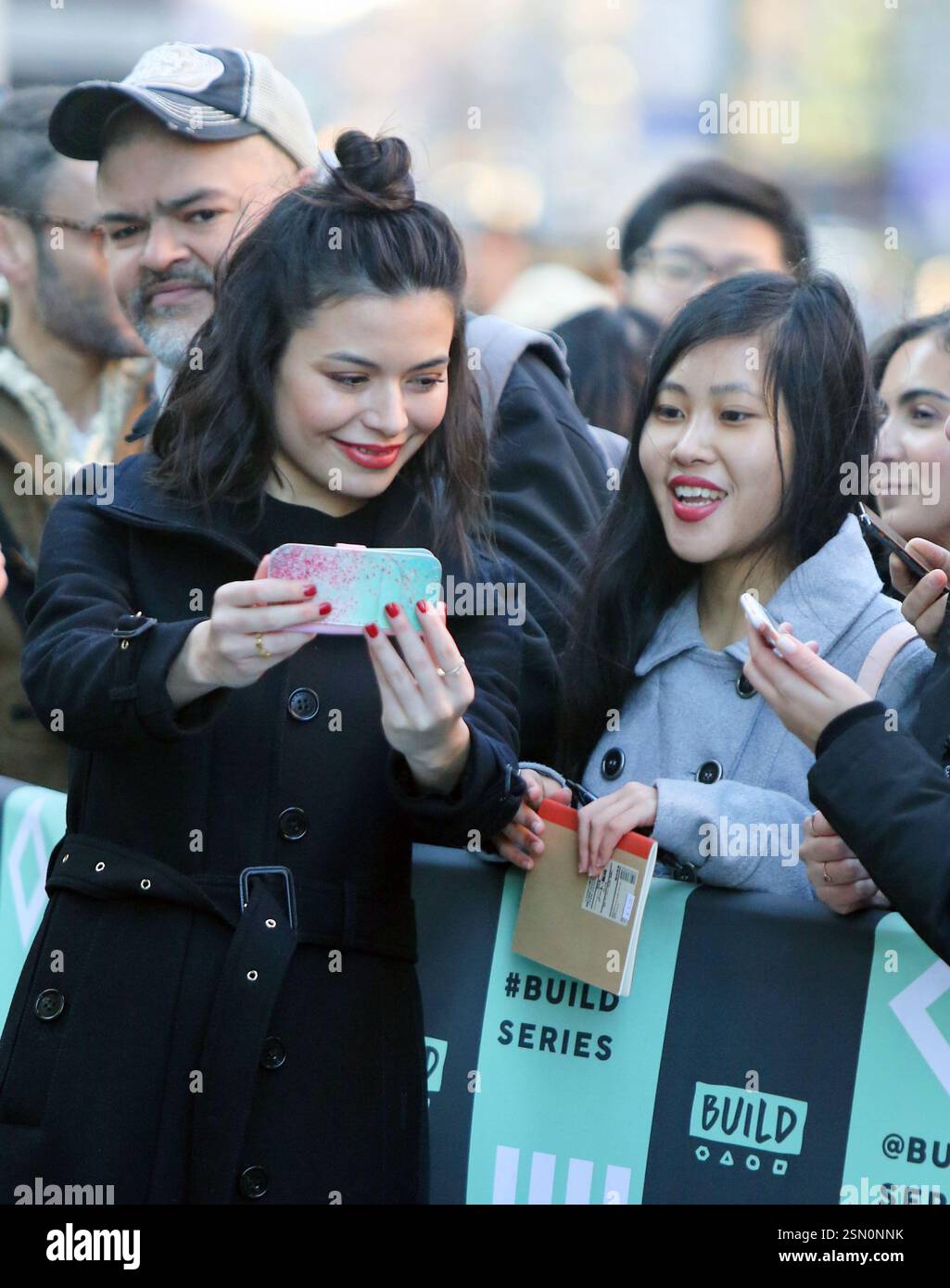 Actress Miranda Cosgrove made an appearance at Build Series on December ...