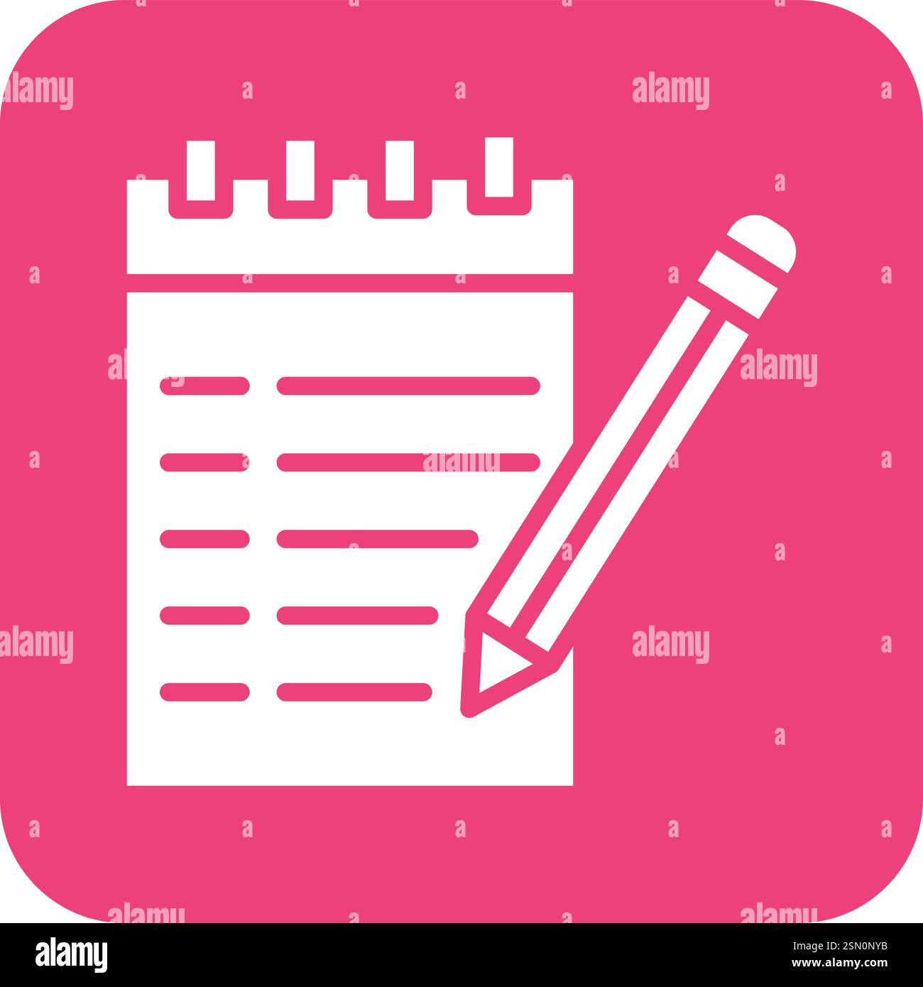 Notes icon vector vectors hi-res stock photography and images - Alamy